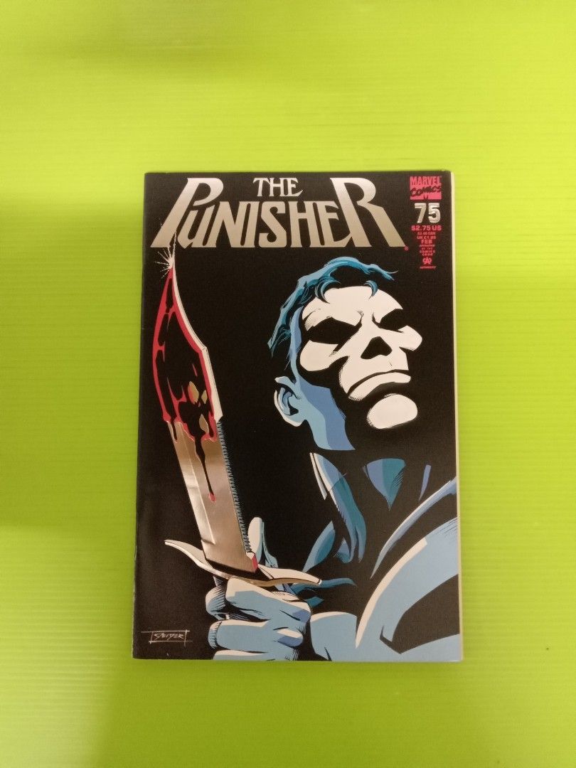 The Punisher #75 ( Steve Geiger - Cover Art ) Marvel Comics, Hobbies ...