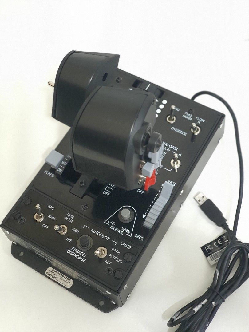 Thrustmaster HOTAS Warthog Dual Throttle, Video Gaming, Gaming ...