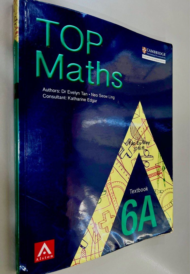 TOP Maths Textbook 6A, Hobbies & Toys, Books & Magazines, Textbooks on Carousell