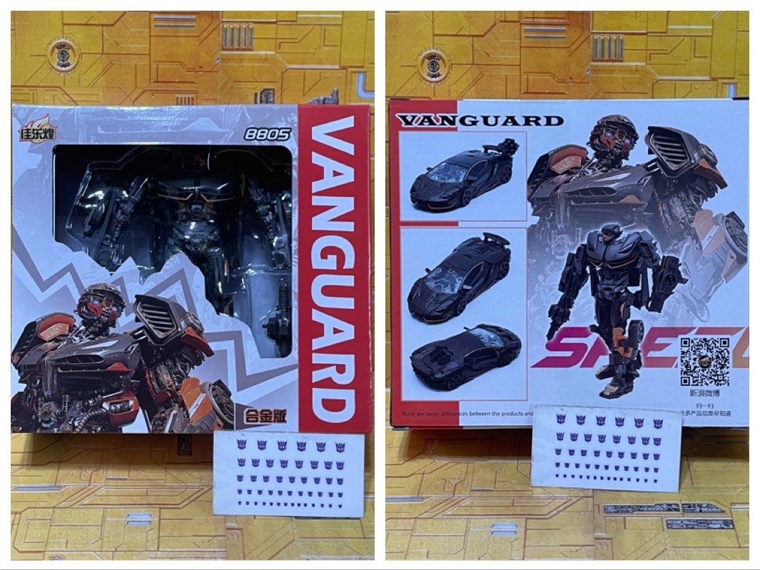 Transformers Vanguard - 8805 Speed with some Metal Contents (aka Studio ...