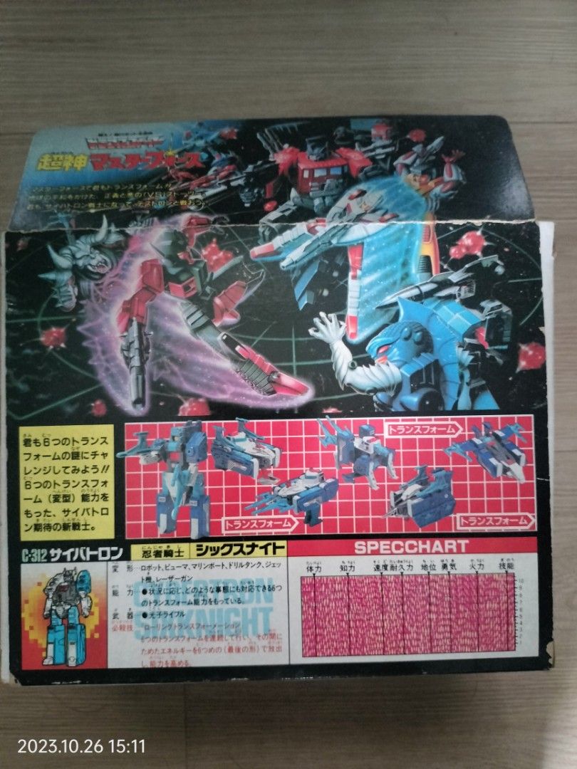 Transformers Vintage Sixknight C-312, Hobbies & Toys, Toys & Games on ...