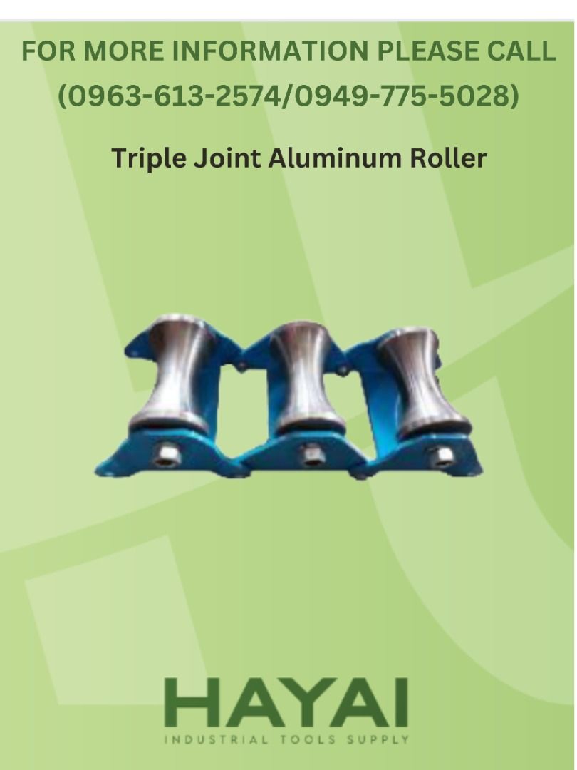 Triple Joint Aluminum Roller, Commercial & Industrial, Construction ...