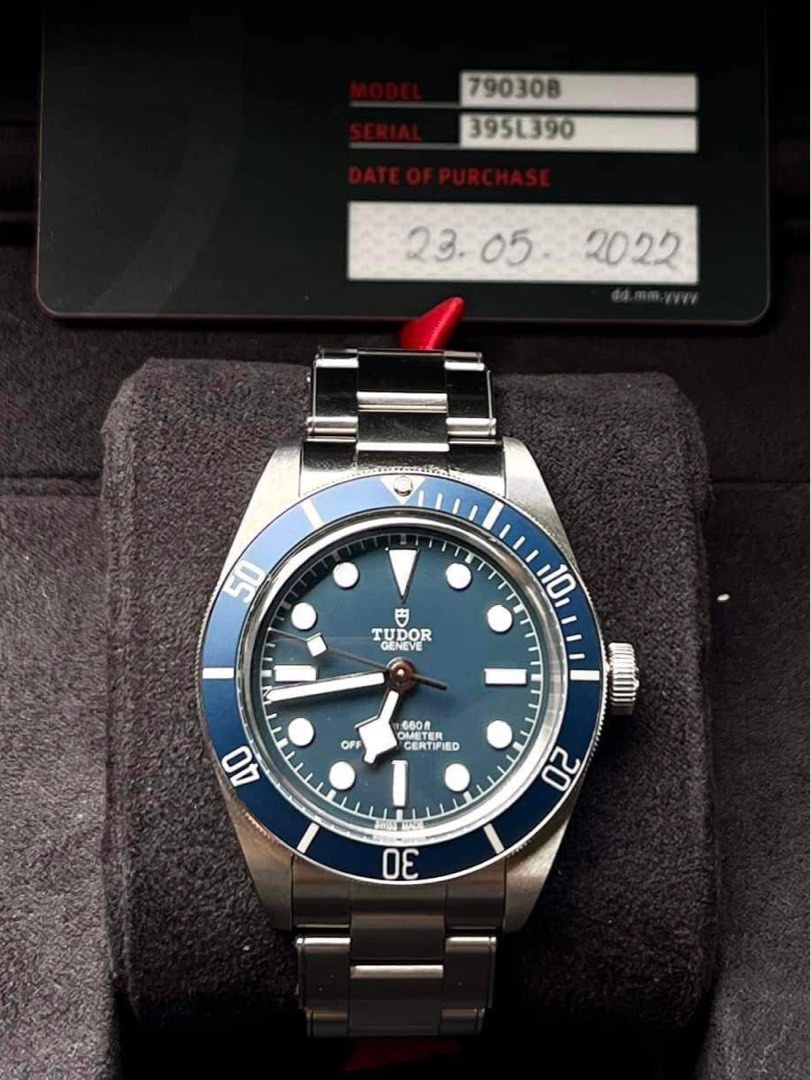 TUDOR BLACK BAY 58 (BB58 NAVY BLUE) 2022 MODEL, Luxury, Watches on ...