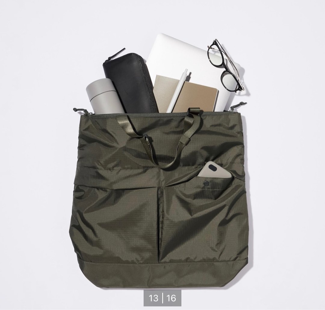 Uniqlo Utility 2Way Bag, Men's Fashion, Bags, Backpacks on Carousell