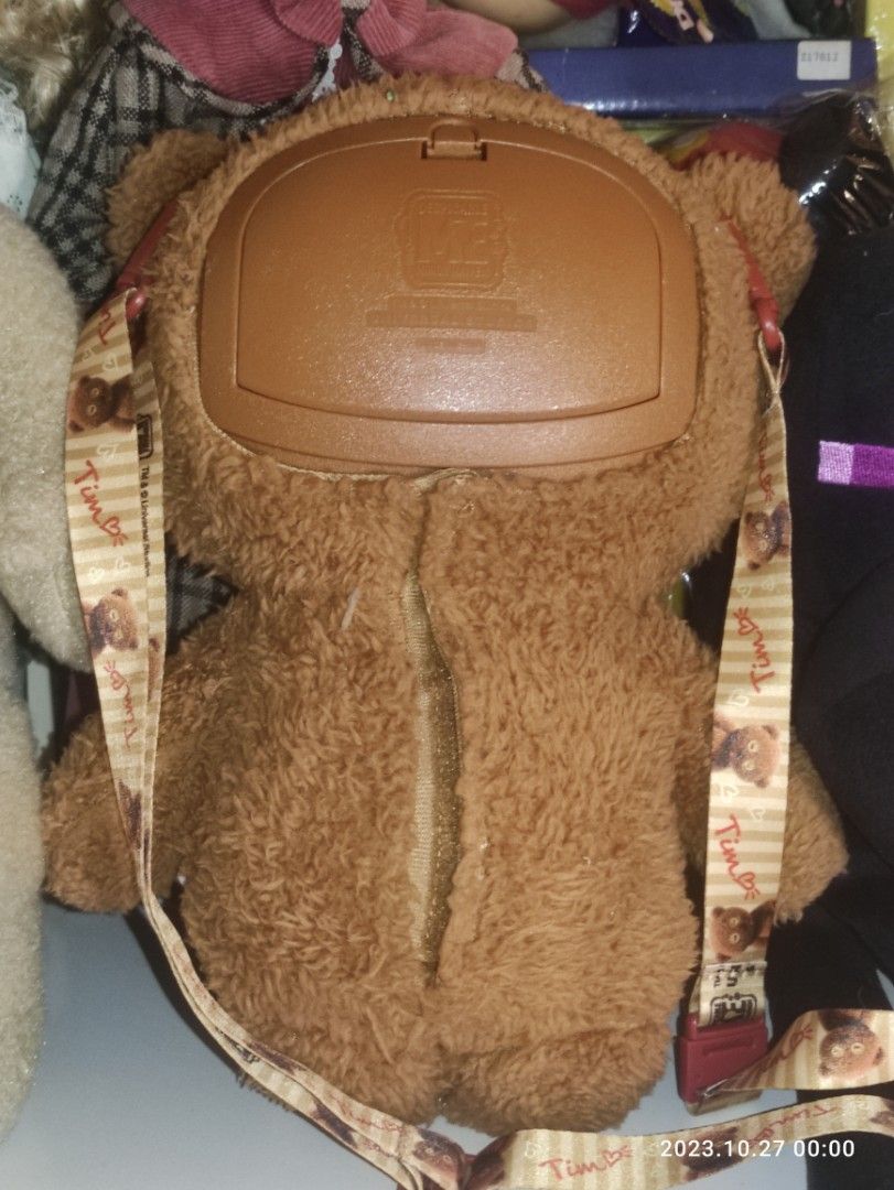 Universal Studios Japan USJ Tim Bear Popcorn Bucket, Hobbies & Toys ...