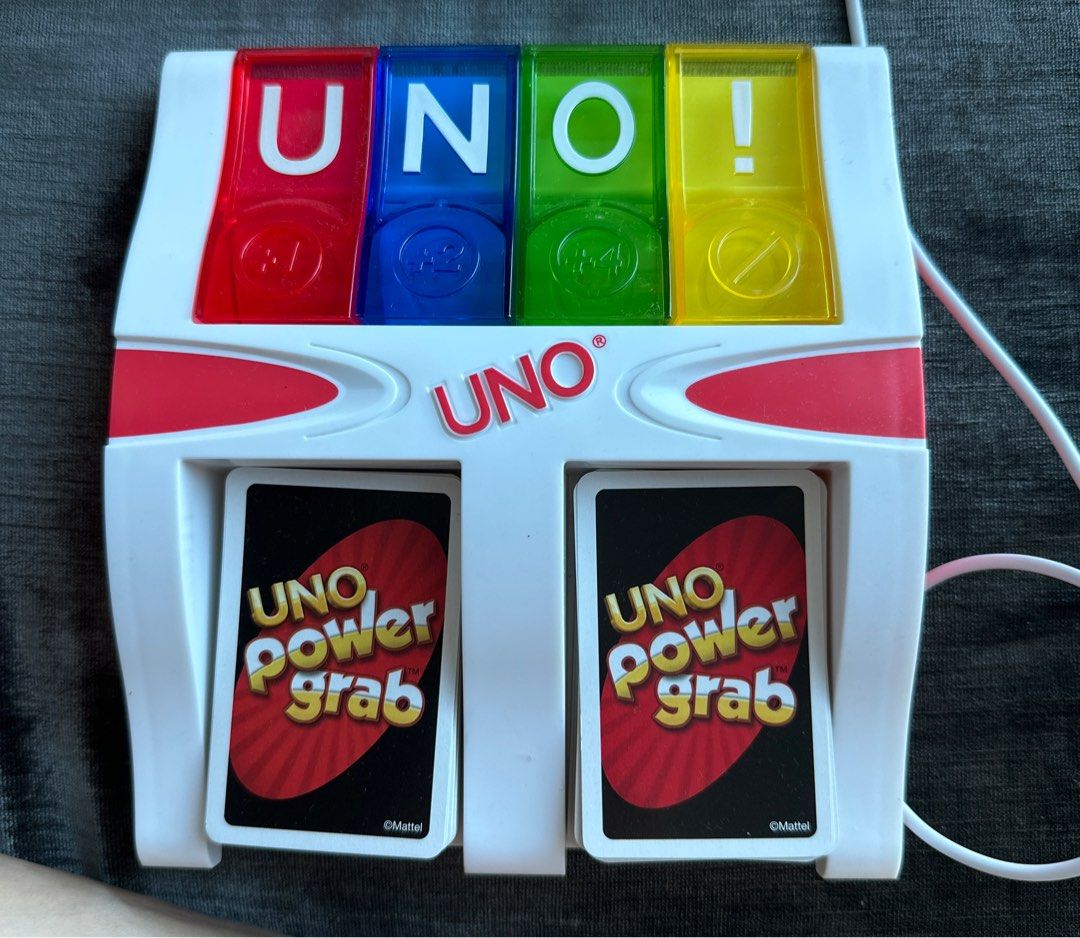 全新UNO power grab, 興趣及遊戲, 玩具 & 遊戲類 - Carousell