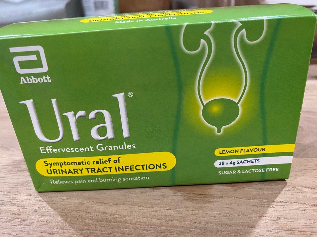 Ural Effervescent Granules (Abbott), Health & Nutrition, Medical ...