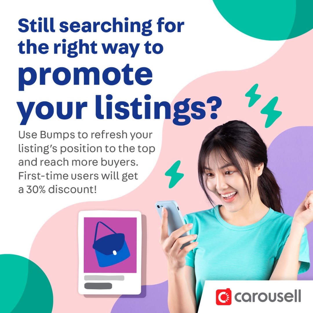 Use Bumps to refresh your listing position to the top and reach more ...
