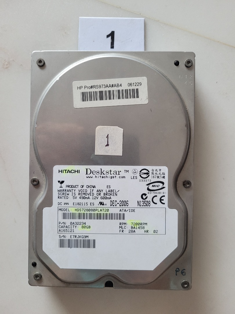 1115 Various Desktop & DVR Hard Disks - Item 1 to 9, Computers & Tech, Parts & Accessories, Hard ...