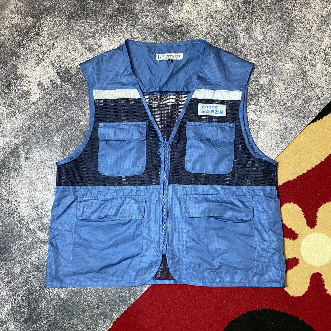 VEST ROTARY, Fesyen Pria, Pakaian , Baju Luaran di Carousell