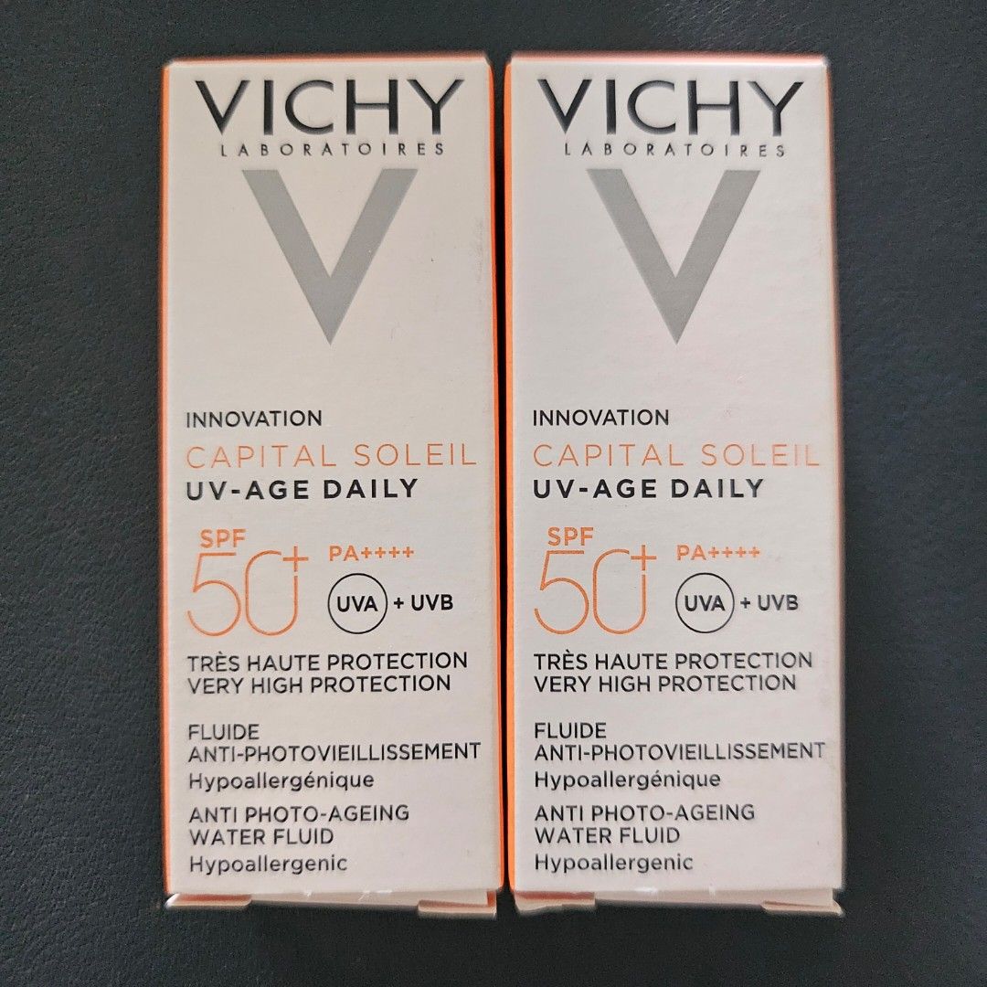 Vichy UV-Age Daily Sunblock SPF50, Beauty & Personal Care, Face, Face Care on Carousell