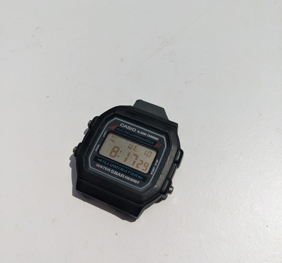 Vintage Casio W-86 digital watch, Men's Fashion, Watches & Accessories ...