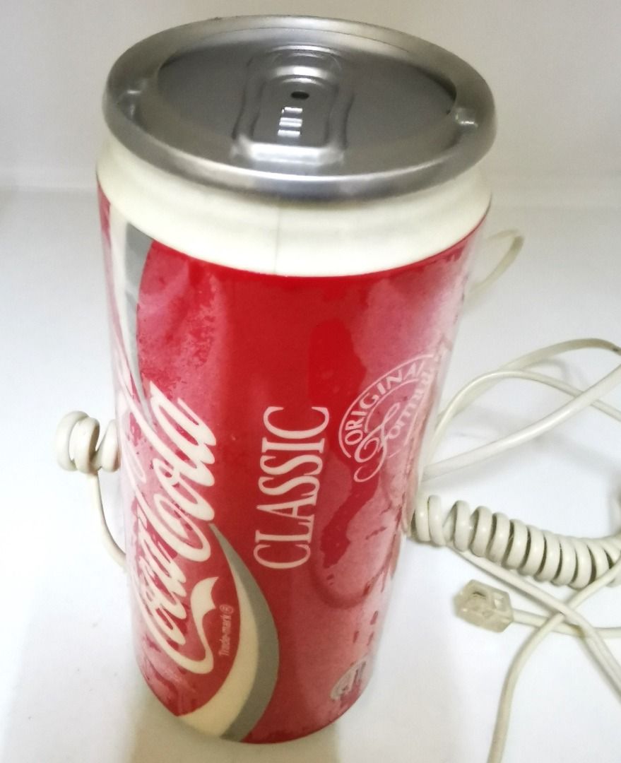 Vintage Coca-Cola Classic Telephone, Hobbies & Toys, Collectibles ...