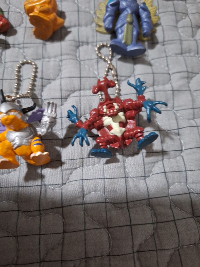 Vintage Digimon Keychains, Hobbies & Toys, Toys & Games on Carousell