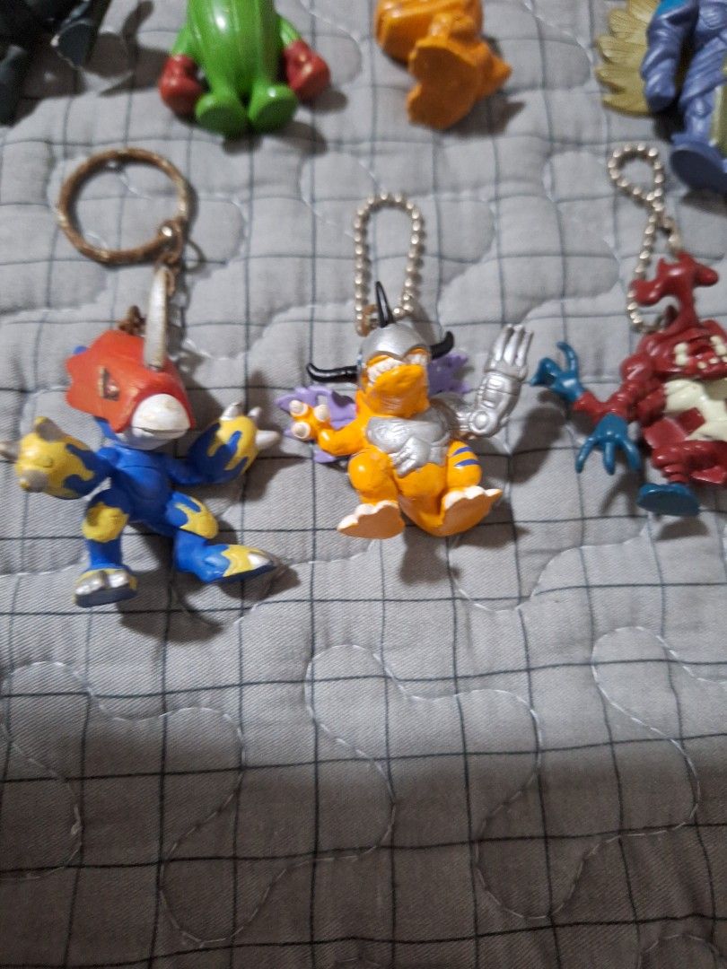 Vintage Digimon Keychains, Hobbies & Toys, Toys & Games on Carousell