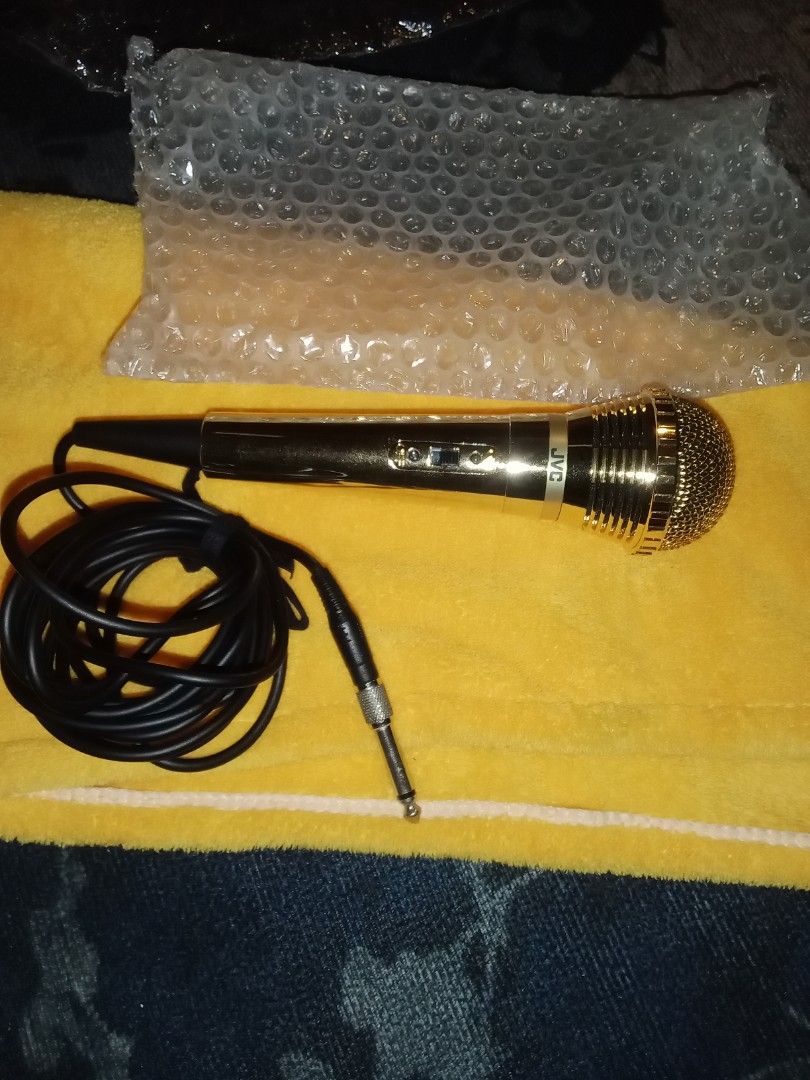 Vintage JVC microphone(made in japan), Audio, Microphones on Carousell
