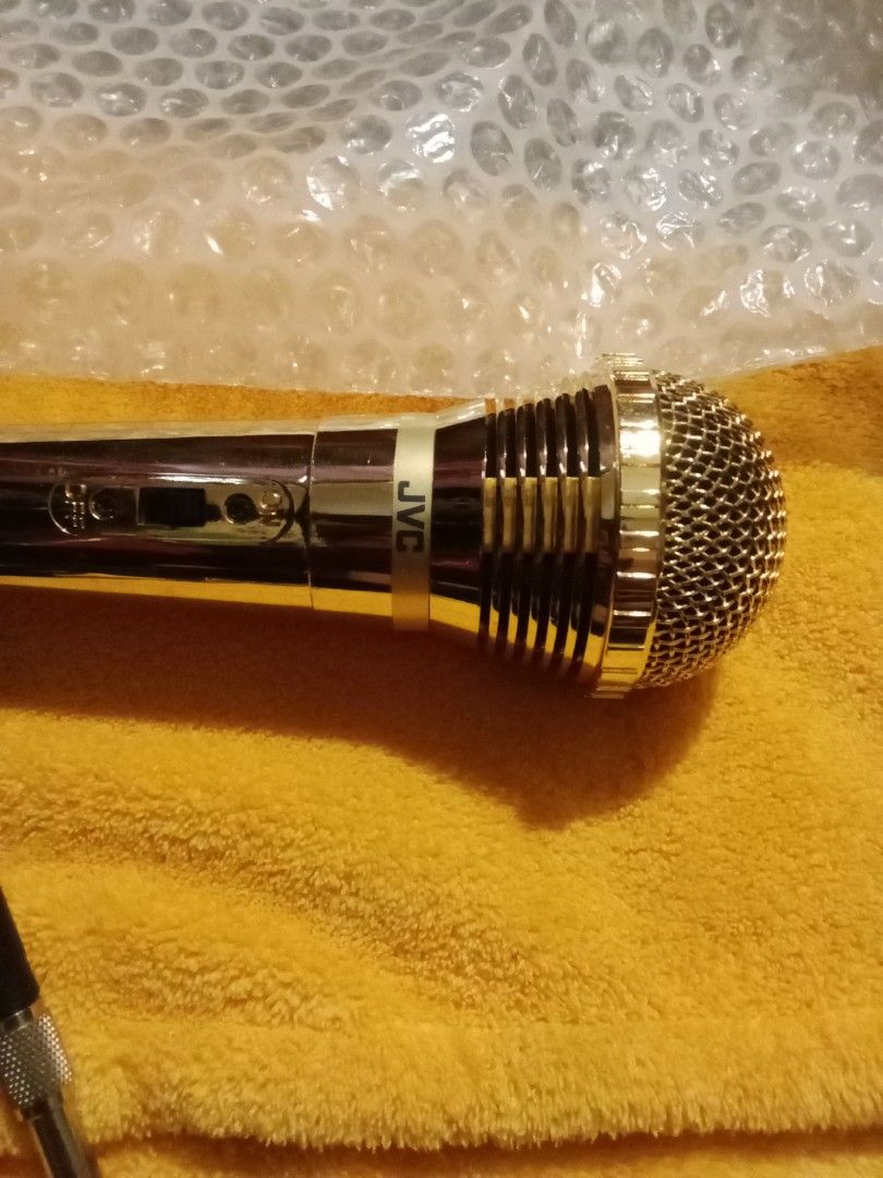Vintage JVC microphone(made in japan), Audio, Microphones on Carousell