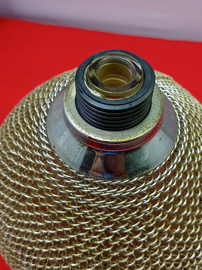 Vintage metallic circular glass body vintage French Soda Syphon for ...