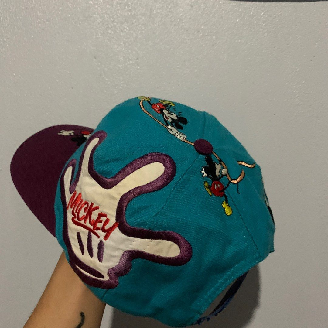 Vintage Mickey Mouse Cap, Men's Fashion, Watches & Accessories, Caps & Hats on Carousell