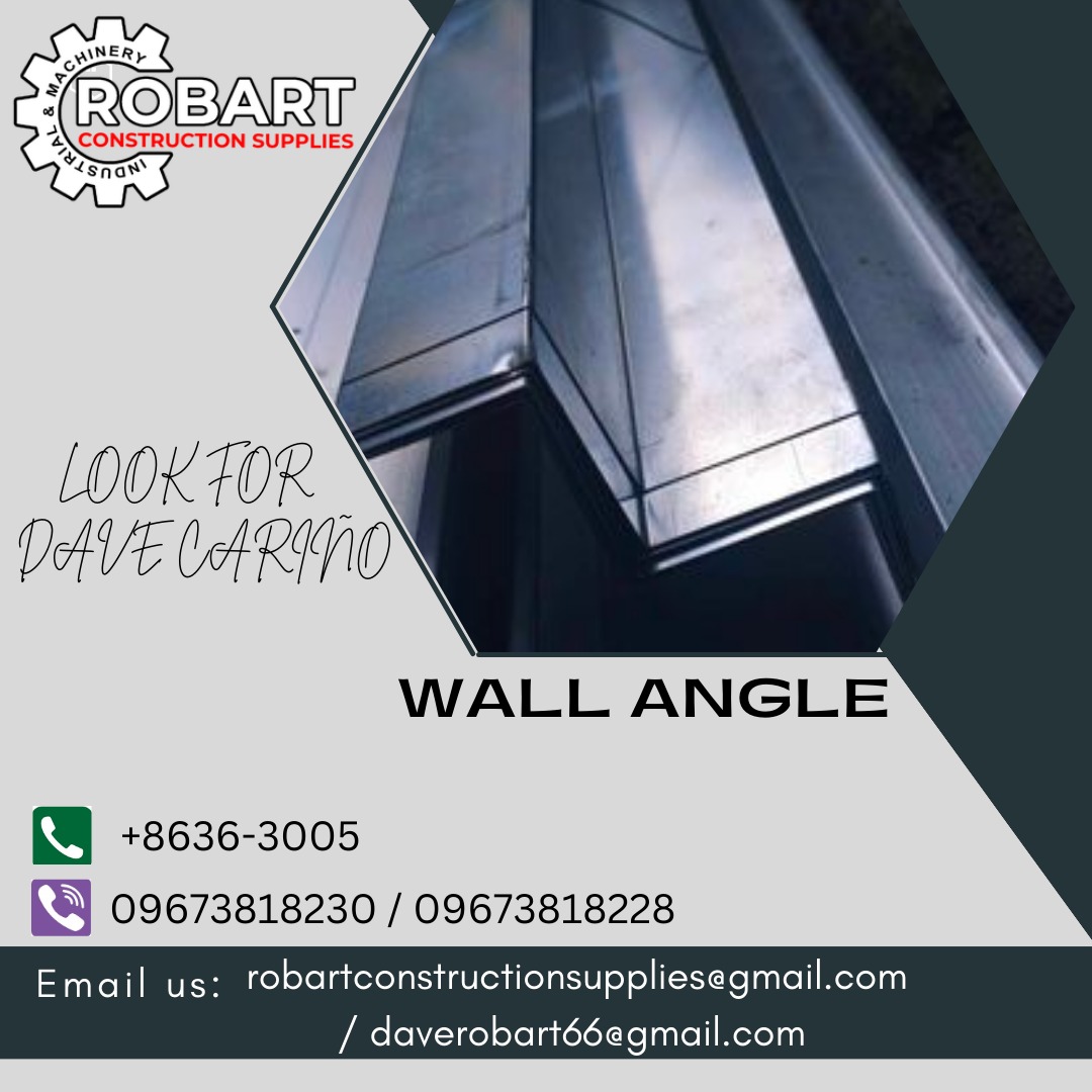WALL ANGLE, Commercial & Industrial, Construction Tools & Equipment on ...