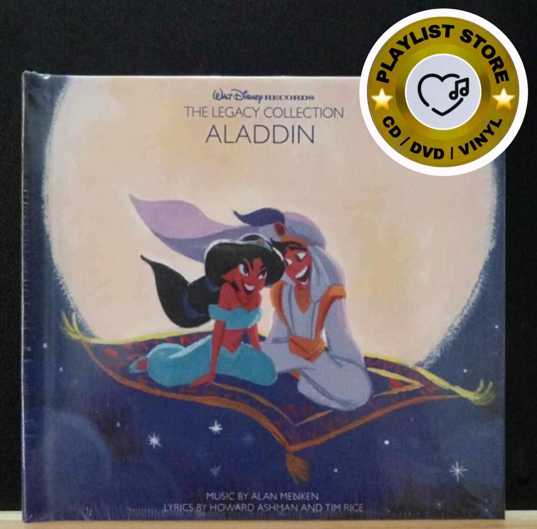 Walt Disney' The Legacy Collection ALADDIN CD, Hobbies & Toys, Music ...