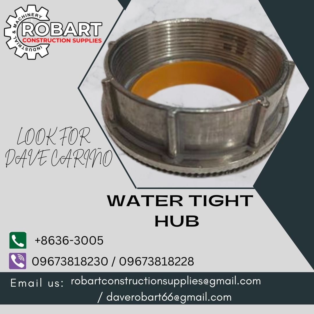 WATER TIGHT HUB, Commercial & Industrial, Construction Tools ...