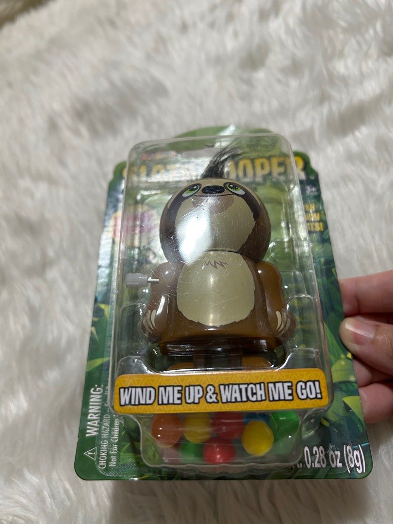 Wind Up Sloth Pooper, Hobbies & Toys, Toys & Games on Carousell