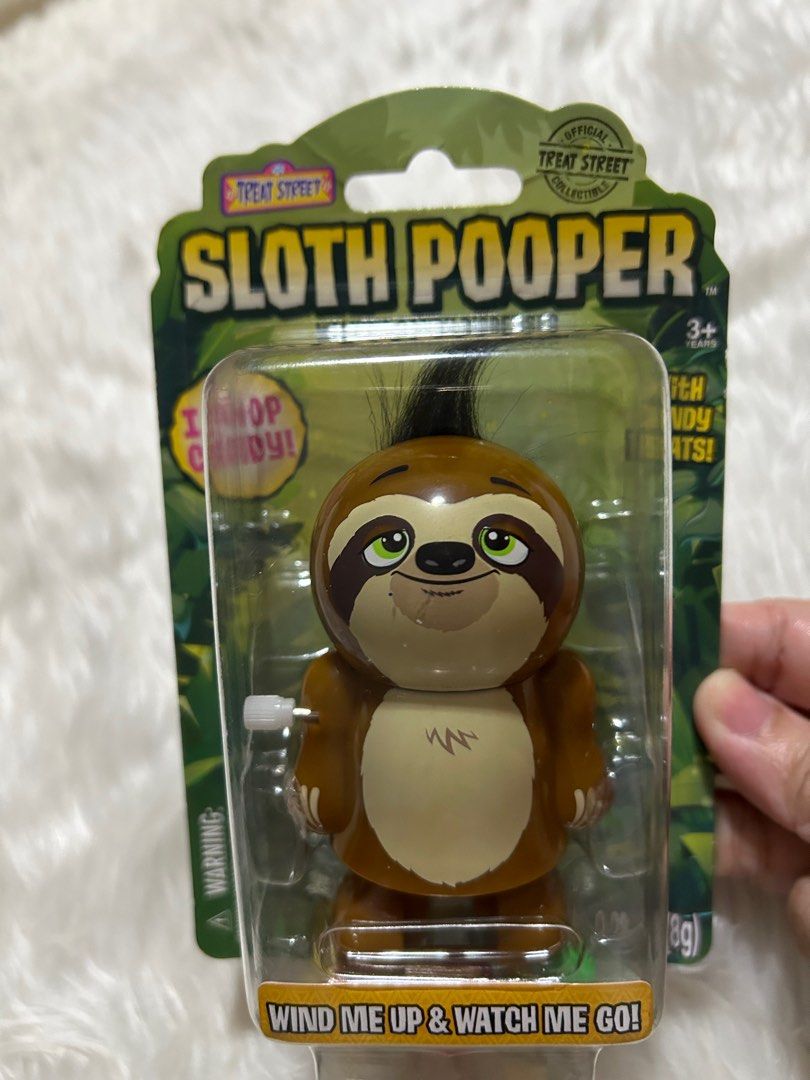 Wind Up Sloth Pooper, Hobbies & Toys, Toys & Games on Carousell