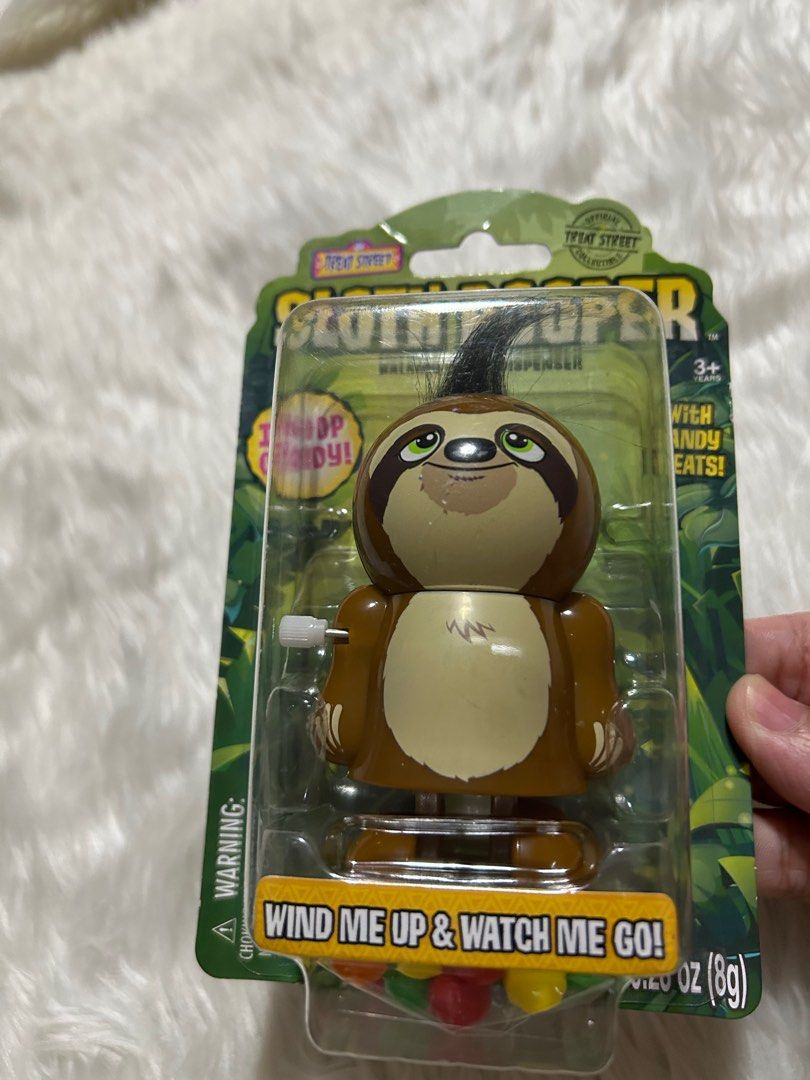 Wind Up Sloth Pooper, Hobbies & Toys, Toys & Games on Carousell
