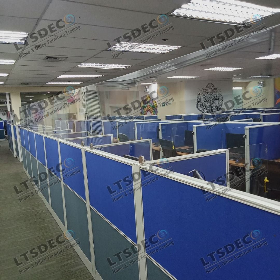 WORKSTATION TABLE OFFICE PARTITION CALL CENTER MODULAR CUBICLE OFFICE ...