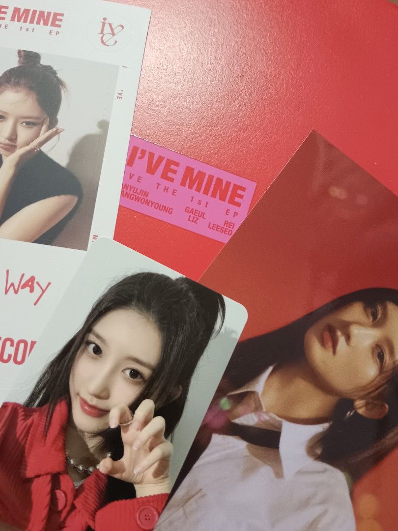 (WTT / WTB / LF) IVE I've Mine 1st EP Album Official MD Goods Merchandise Benefit POB Photocard ...