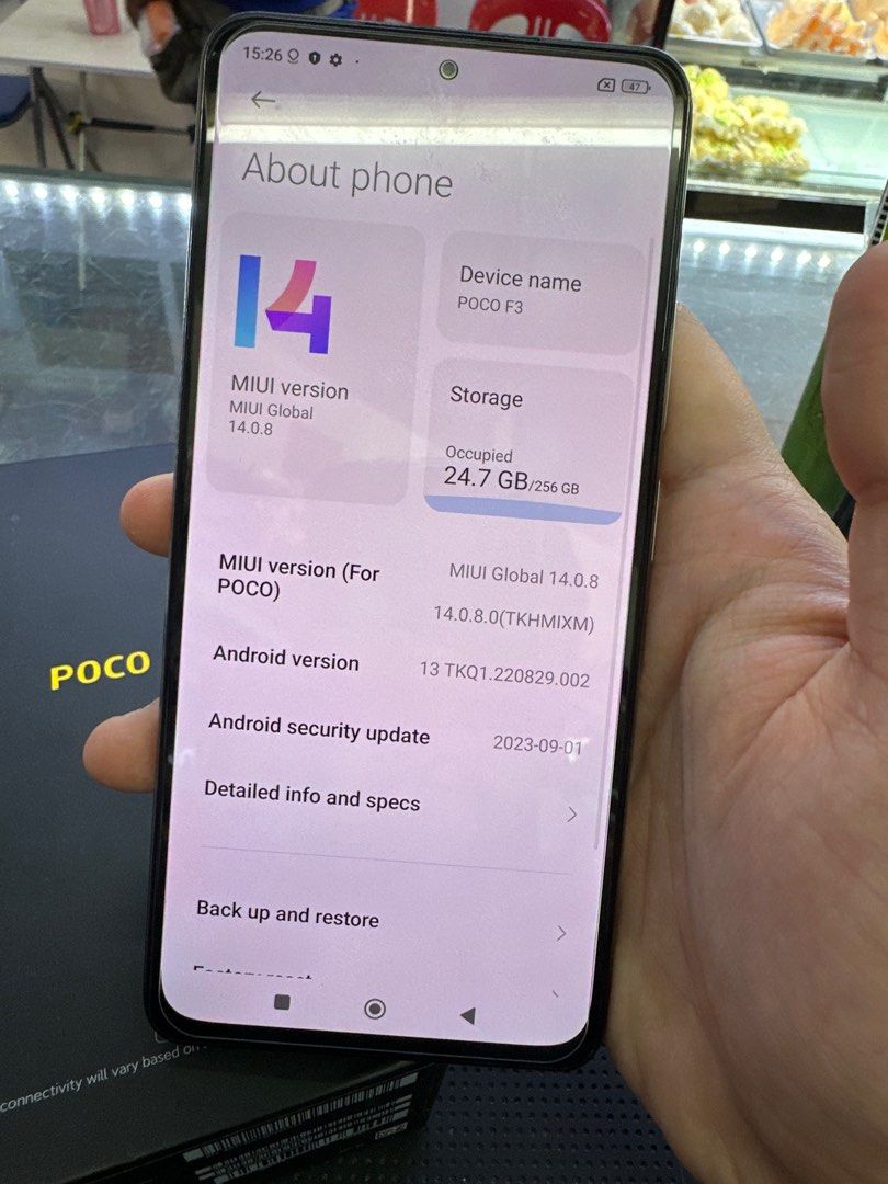 Xiaomi Poco f3 White 256 GB, Mobile Phones & Gadgets, Mobile Phones ...