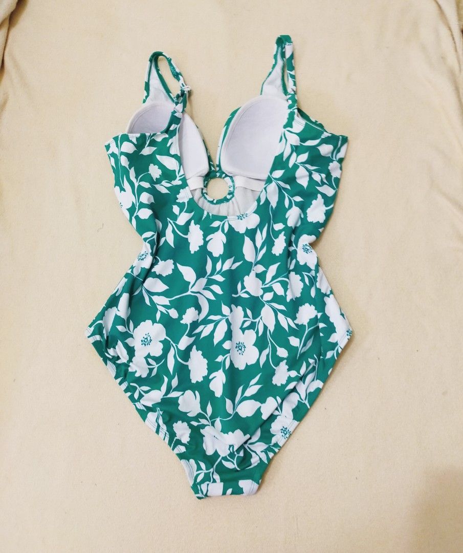 Xl Time And Tru Tummy Control Daybreak Floral One Piece Swimsuit
