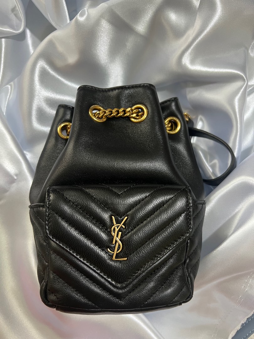 Ysl mini bucket, Luxury, Bags & Wallets on Carousell