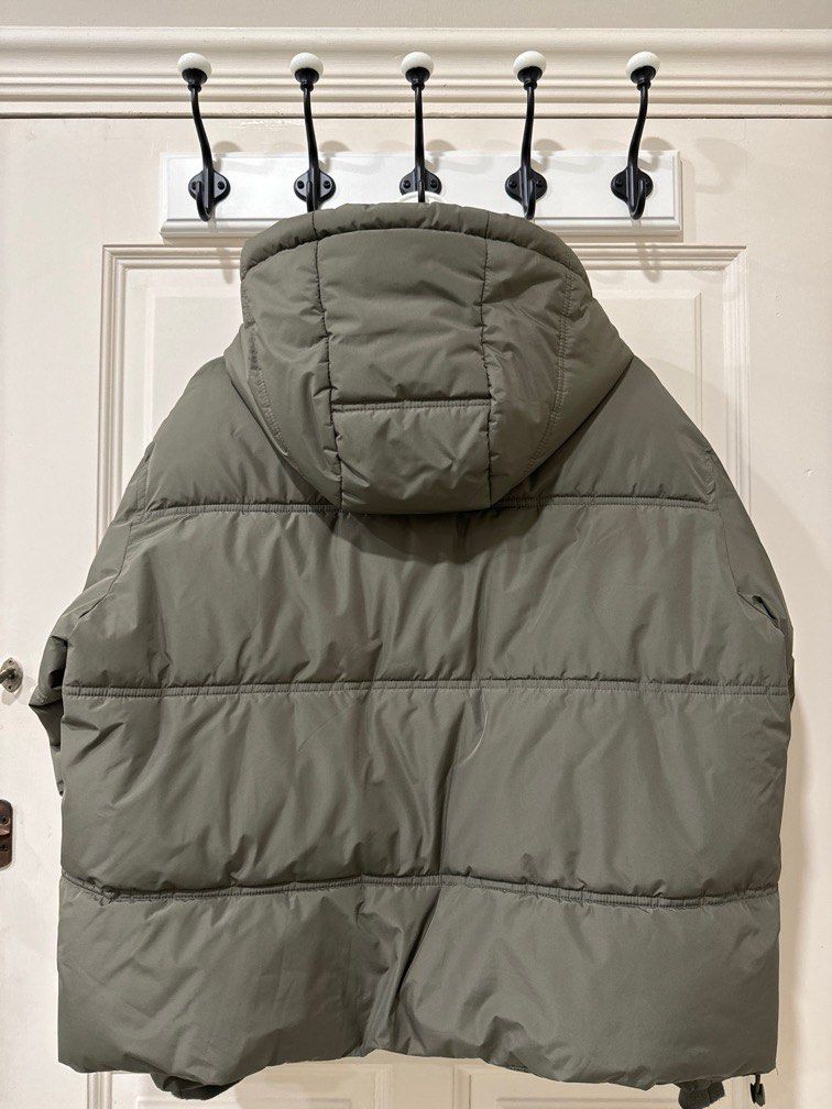 Zara Water And Wind Protection Puffer Jacket With Hood Womens Fashion