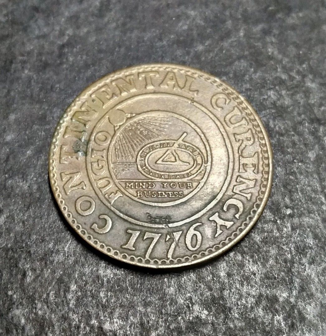 1776 USA Continental Currency Liberty old Token, Hobbies & Toys ...