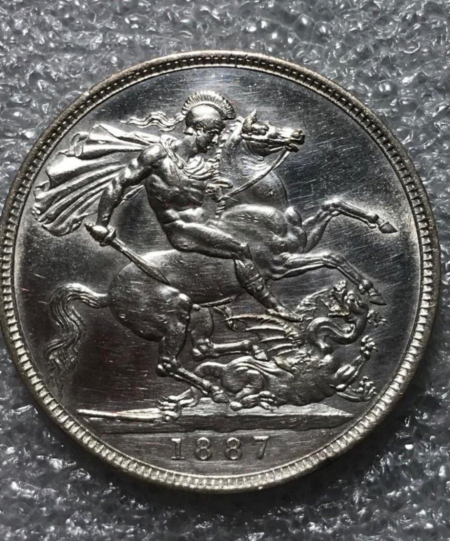 1887 Great Britain Queen Victoria silver coin set, Hobbies & Toys ...