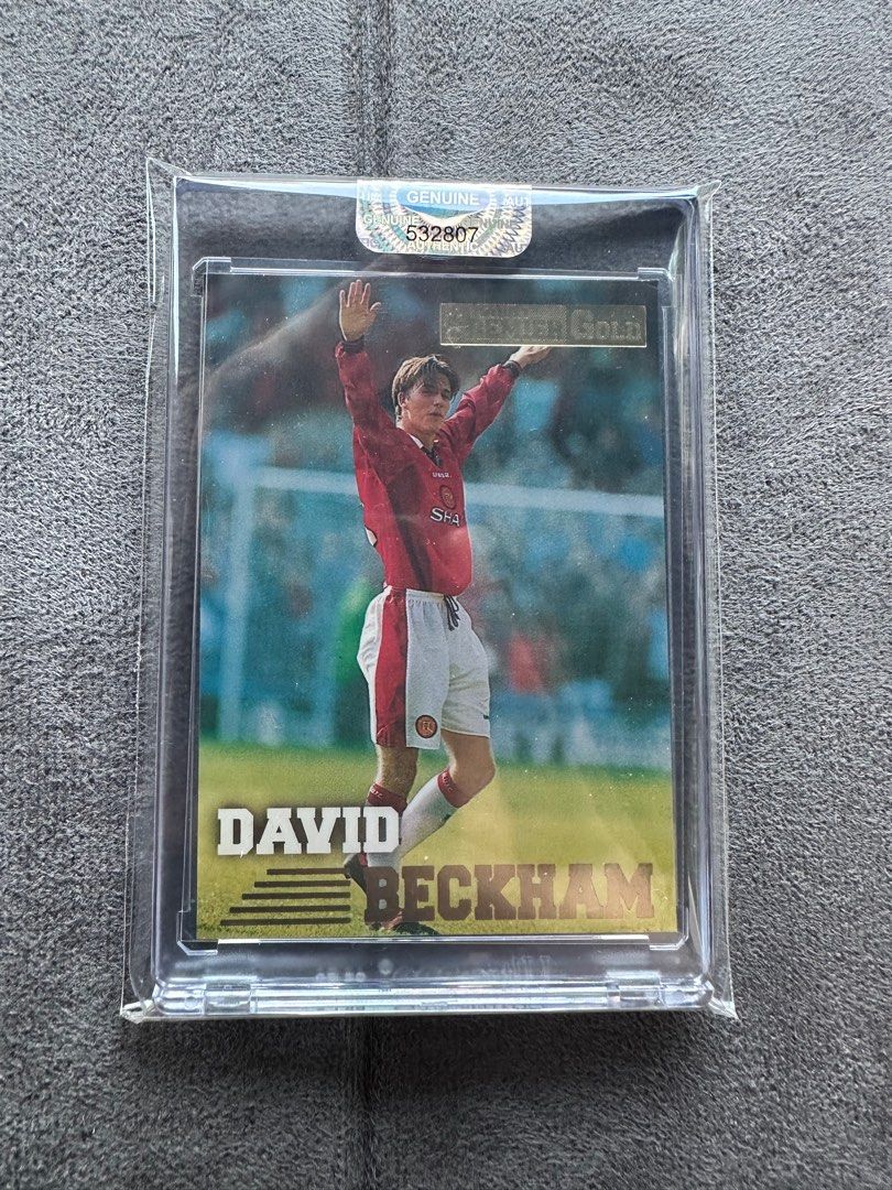 David Beckham 1996 Rookie Card!, Hobbies & Toys, Memorabilia ...