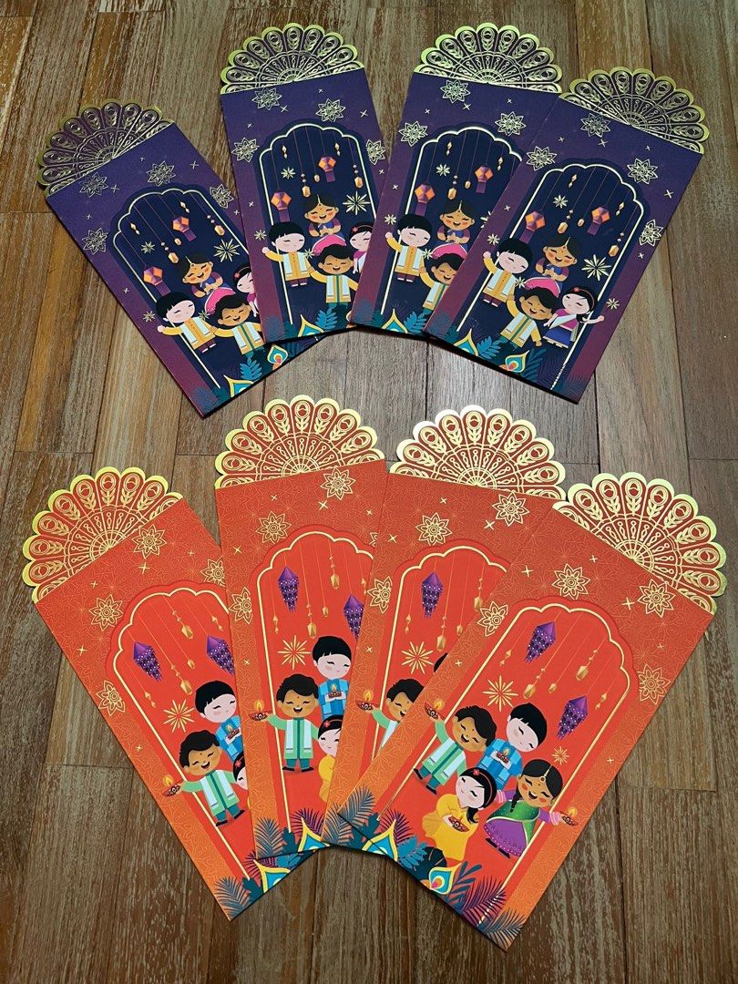 2023 DBS Private Bank Deepavali red packets, Hobbies & Toys, Stationery ...
