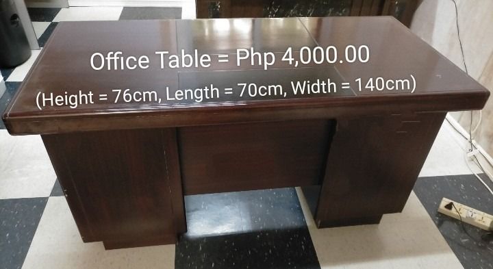 2nd Hand Office Tables, Furniture & Home Living, Office Furniture ...