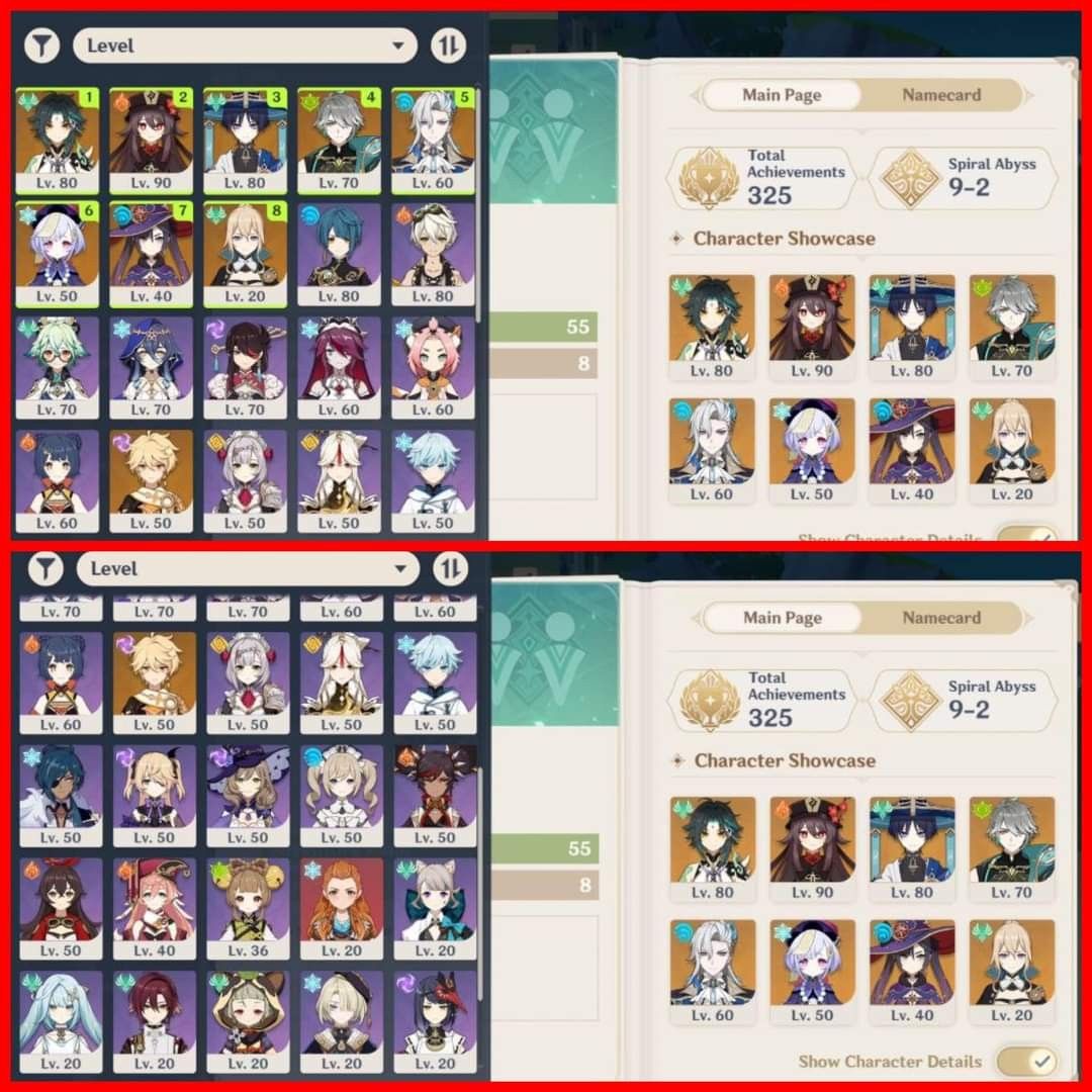 Small Hutao + Homa and Wanderer + Xaio Genshin Impact Account, Video ...