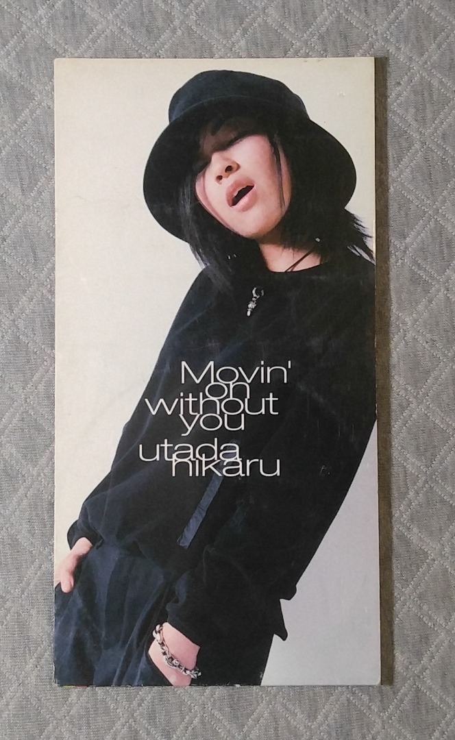 宇多田ヒカル (宇多田光) - Movin'on without you 日版 二手單曲 CD, 書籍、休閒與玩具, 樂器、音樂相關, CD ...