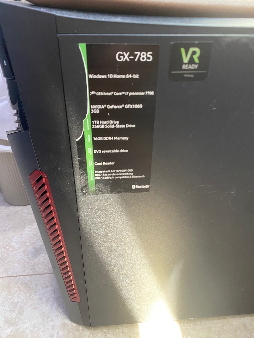 Acer gaming PC, Computers & Tech, Desktops on Carousell