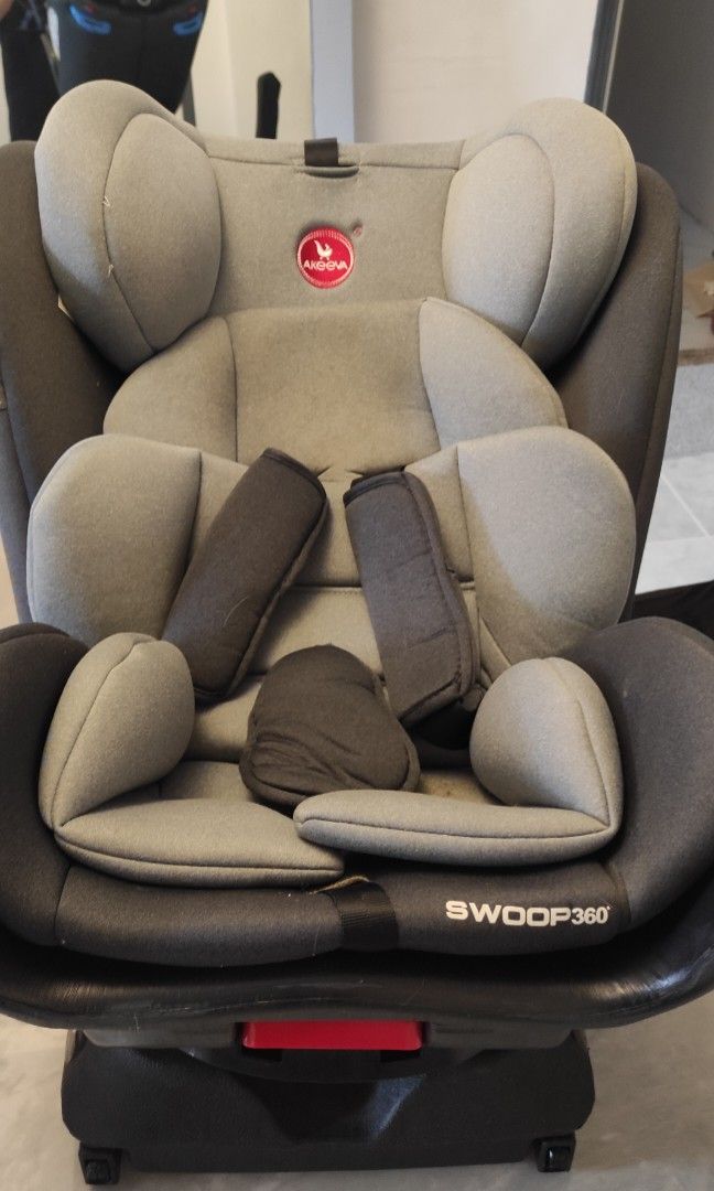 AKEEVA SWOOP 360 CAR SEAT, Babies & Kids, Going Out, Car Seats on Carousell