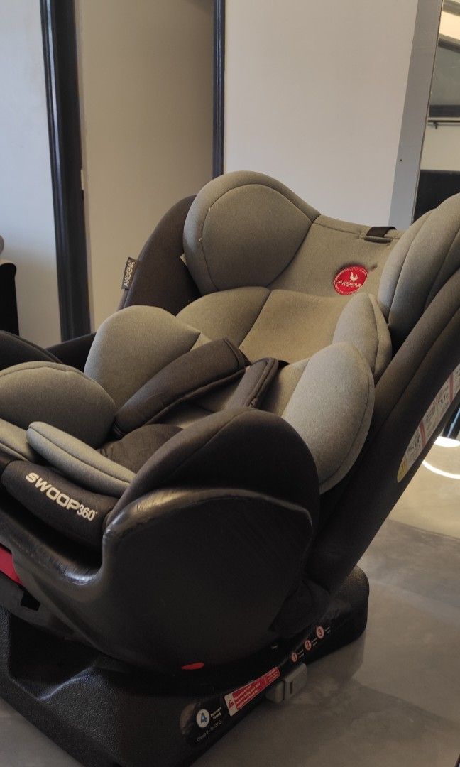 AKEEVA SWOOP 360 CAR SEAT, Babies & Kids, Going Out, Car Seats on Carousell