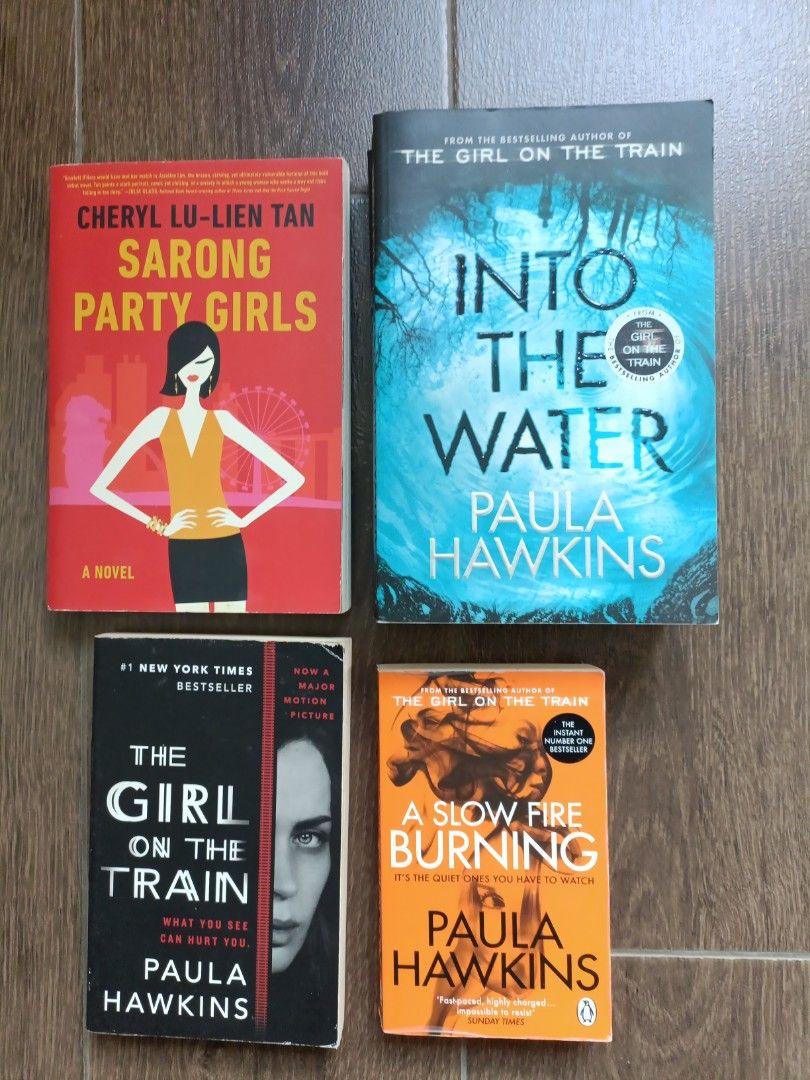 Amy Chua, Paula Hawkins, Sandra Brown, Tess Gerritsen, The Book Thief ...
