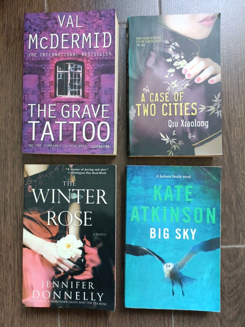 Amy Chua, Paula Hawkins, Sandra Brown, Tess Gerritsen, The Book Thief ...