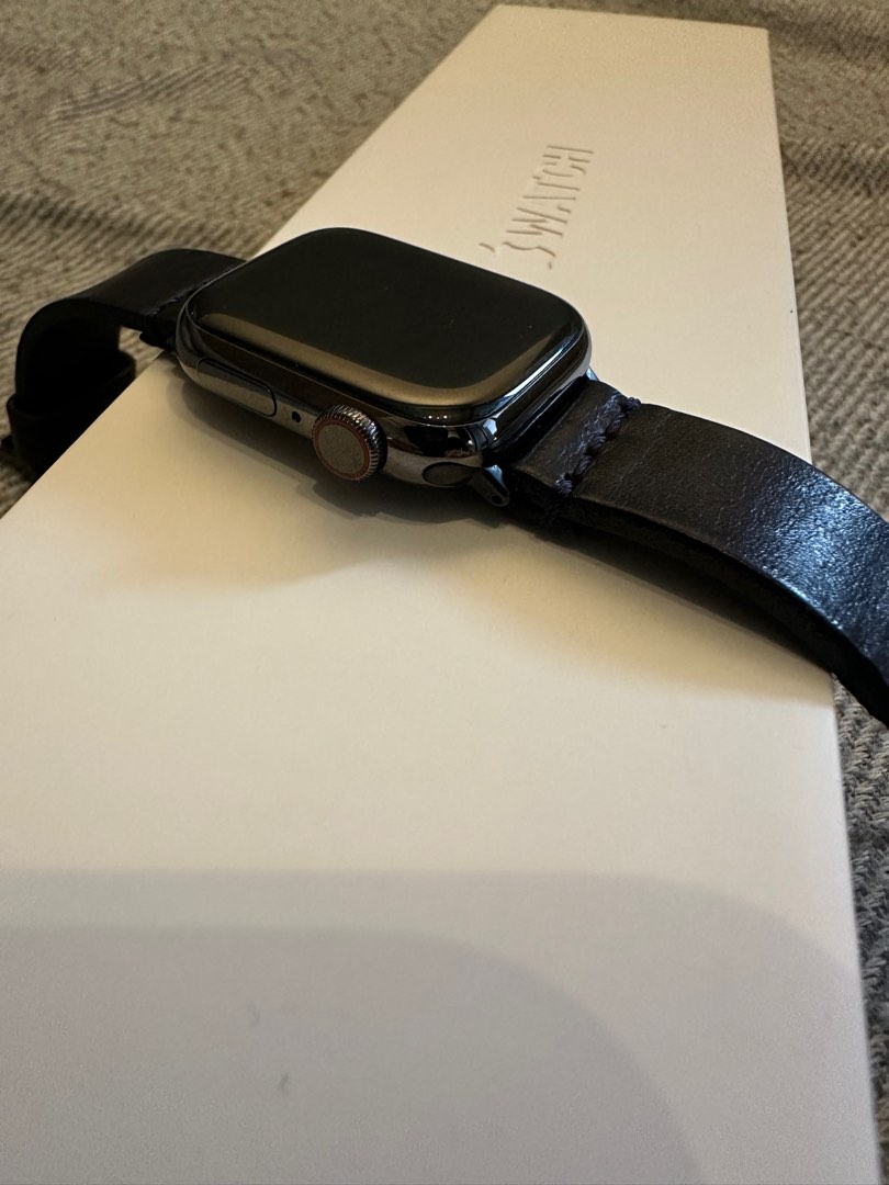 Apple Watch - Series 7 - Graphite Stainless Steel, Mobile Phones ...