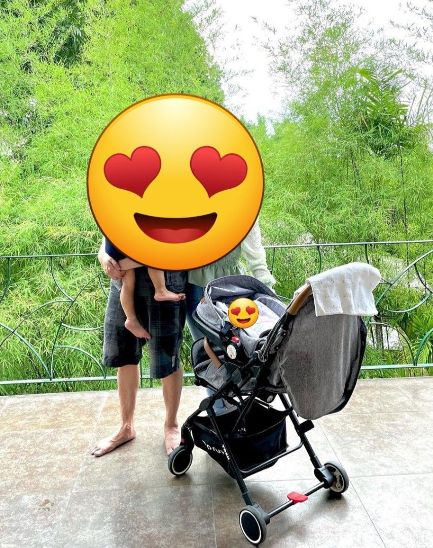 Apruva Trek stroller with removable baby car seat/carrier, Babies ...