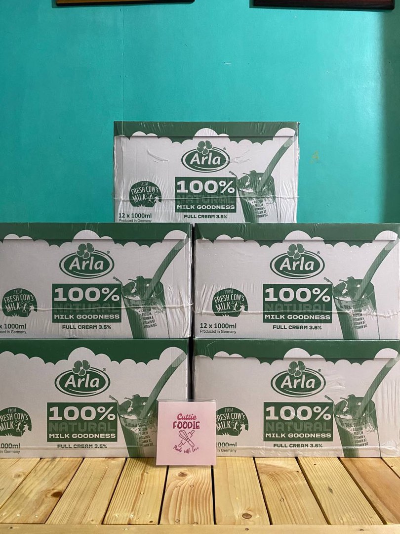 ARLA MILK FULL CREAM, Food & Drinks, Beverages on Carousell